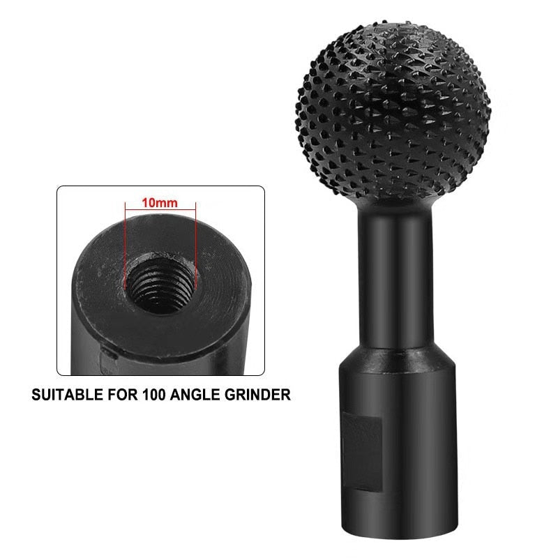 Spherical grinder attachment – Vesarya